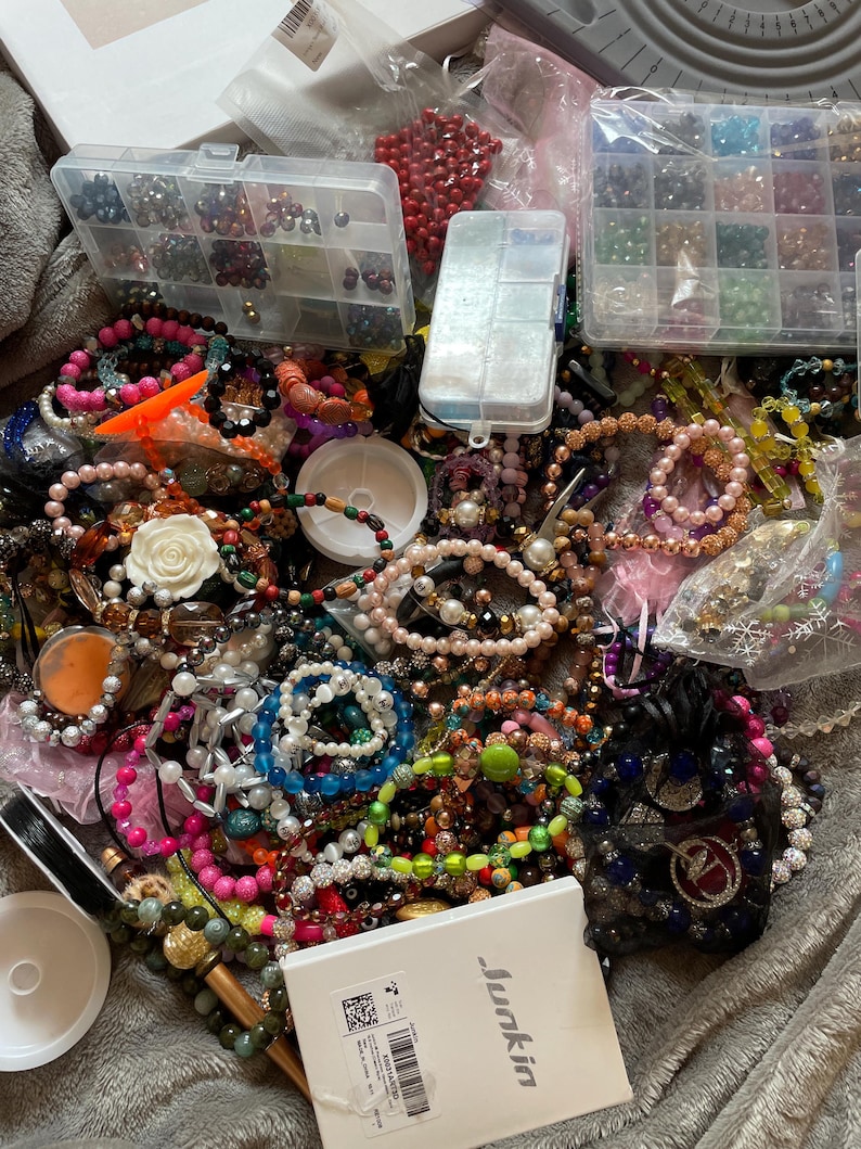 Starter Jewelry Making Kit With Ready Made Custom Pieces Etc - Etsy