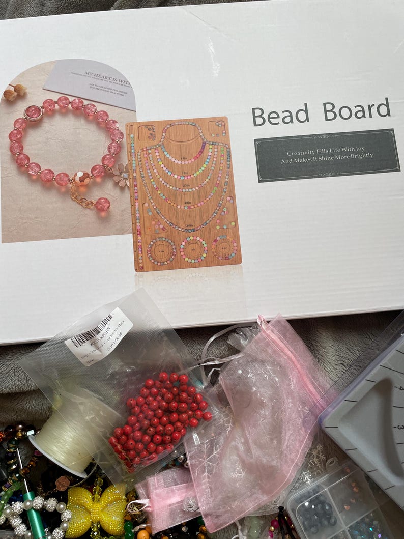 Starter Jewelry Making Kit With Ready Made Custom Pieces Etc - Etsy