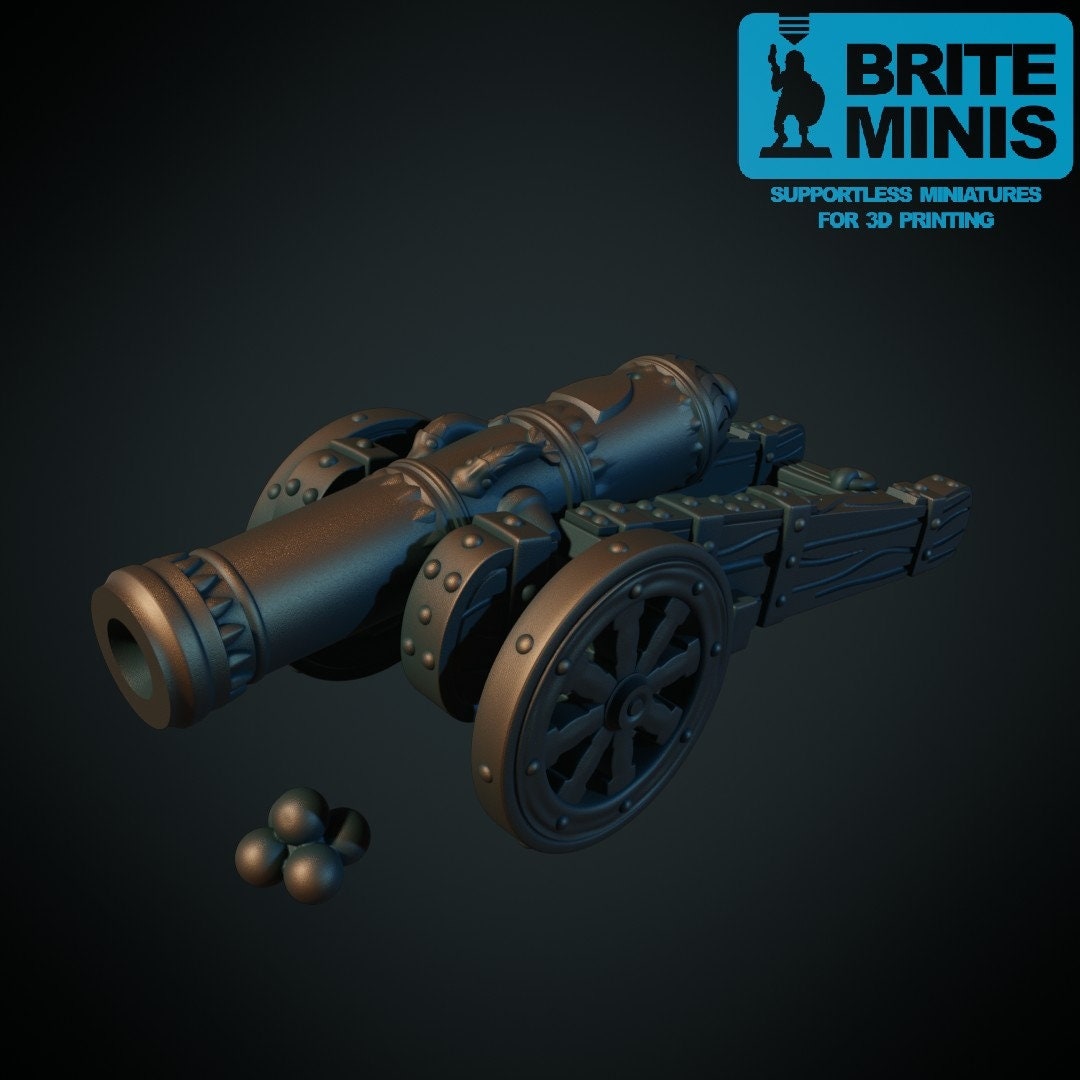 Wargaming 28mm Cannon - Etsy