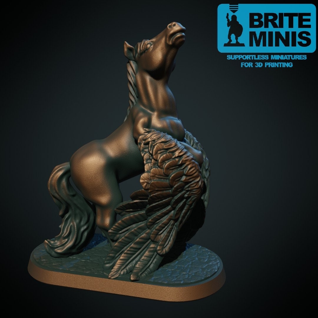 Pegasus Mount Wargaming Fantasy Flying Steed - Etsy