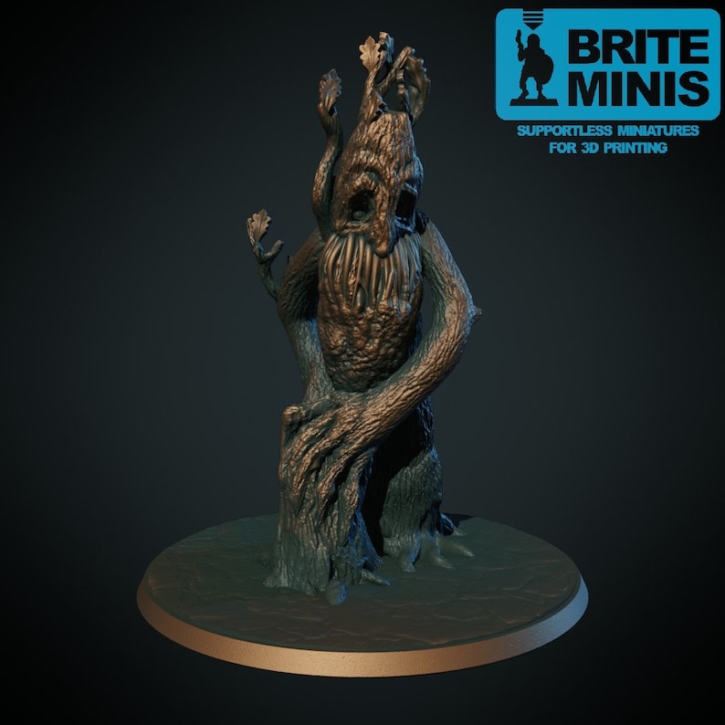 Treeman Warrior Briteminis Ancient Ent Soldier - Etsy