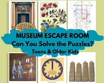Concert Escape Room Family Game Night Activity Teens, Tweens, Older ...