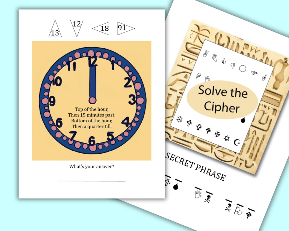 Museum Escape Room Family Game Night Activity Teens, Tweens, Older Kids ...