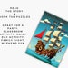Pirate Treasure Mystery Puzzles | Family Game Night | Ages 8 & up ...