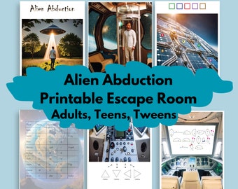 Escape Room Game Printable Mental Hospital Office Teams, Adults, Teens ...