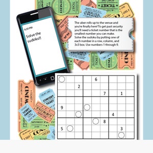 Concert Escape Room | Family Game Night Activity | Teens, Tweens, Older ...