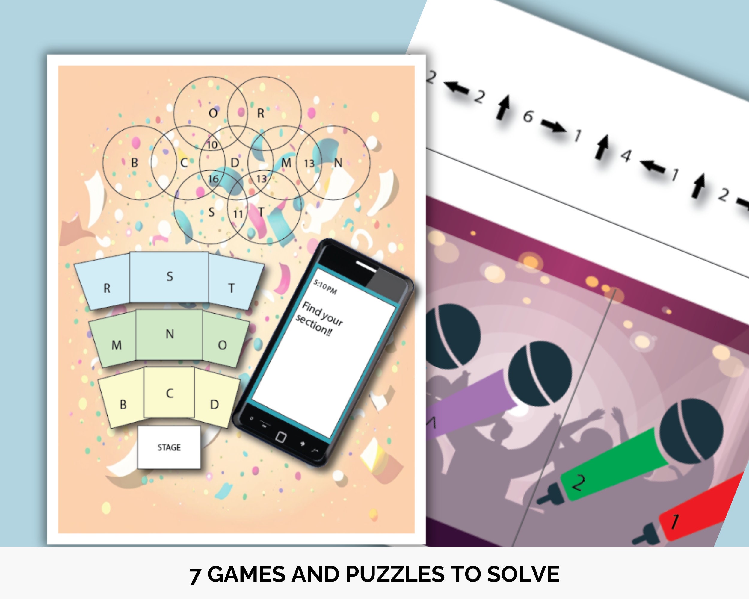 Concert Escape Room | Family Game Night Activity | Teens, Tweens, Older ...