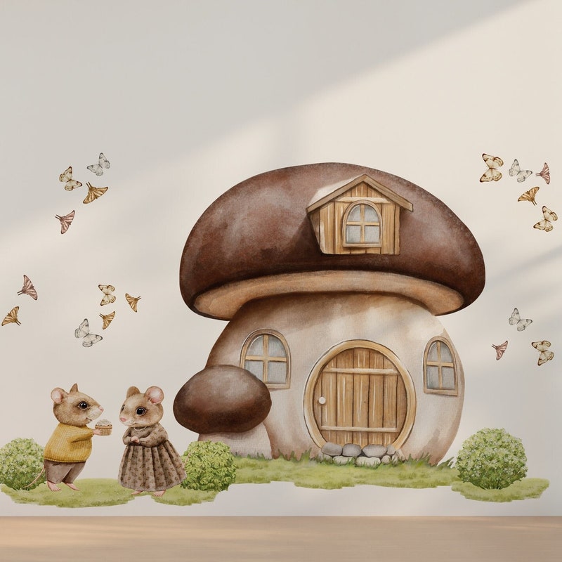 Mouse House Decal - Etsy