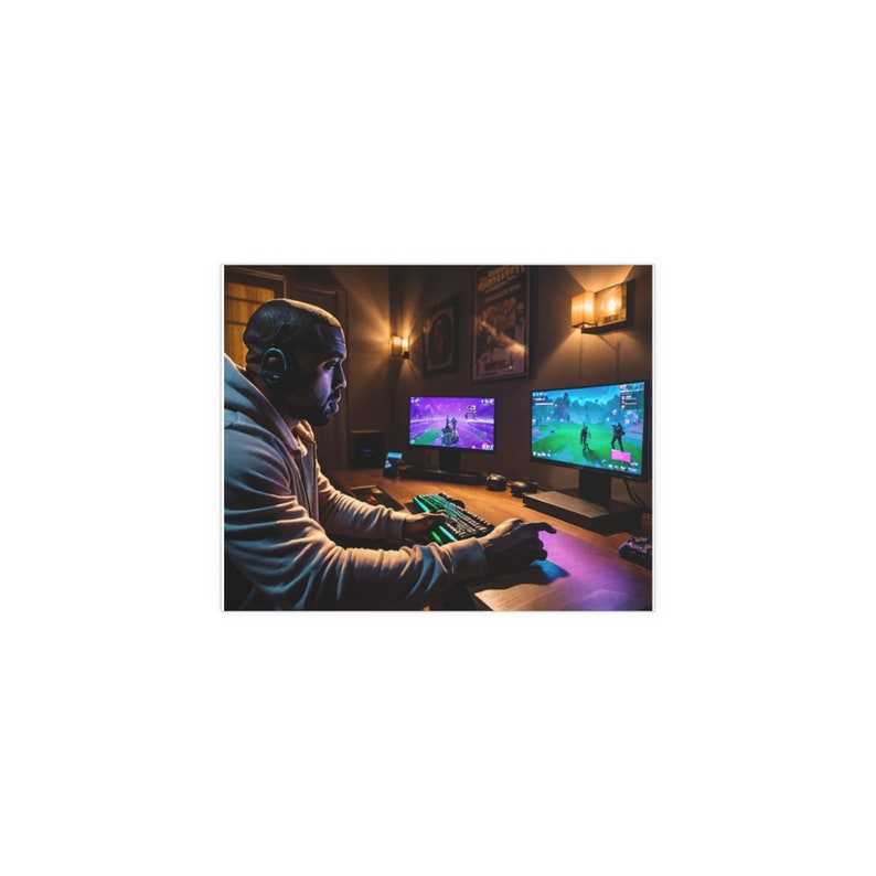 Kanye Gaming Poster Decoration - Etsy