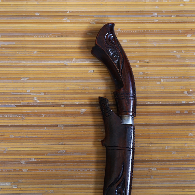 Indonesian Traditional Badik Knife Betawi Handmade Pencak Silat - Etsy ...