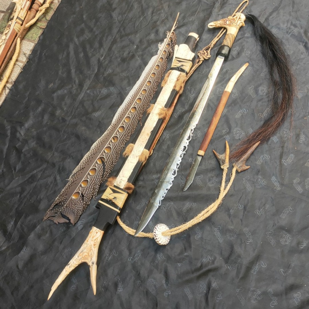 Mandau Dayak Weapons of the Kalimantan Tribe - Etsy