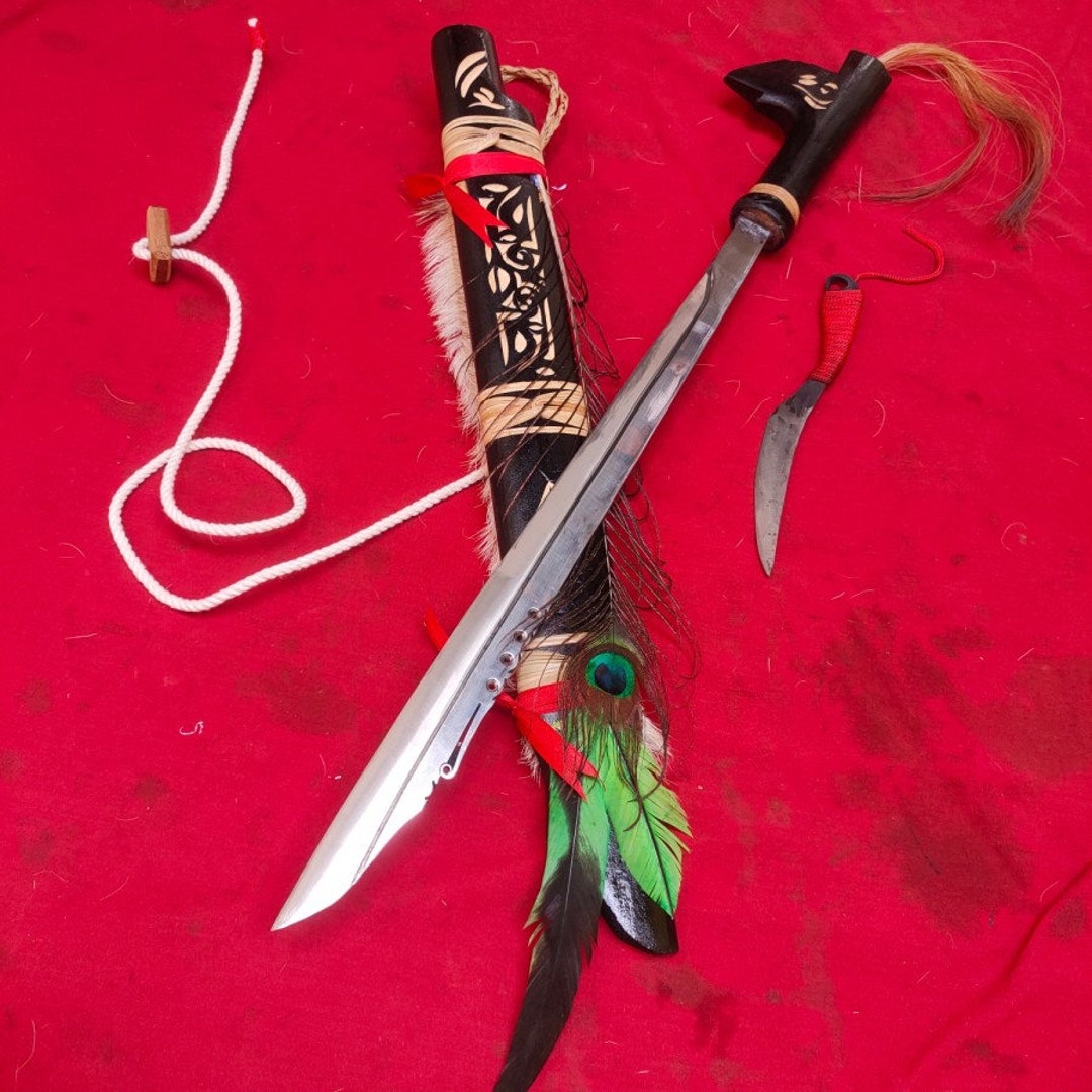 Mandau Dayak Weapons of the Kalimantan Tribe - Etsy