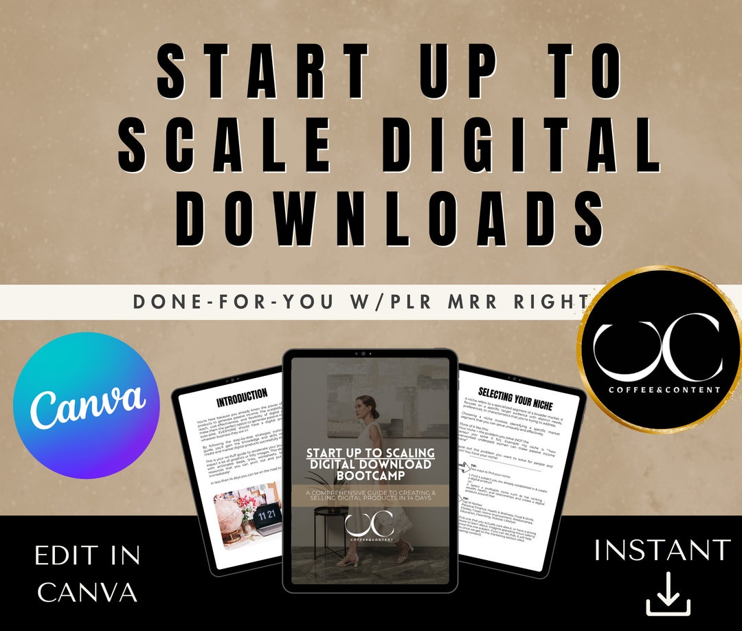 MRR/PLR Rights Digital Marketing Course to Start Sell and Scale an ...