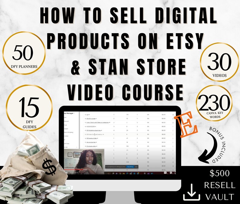 Digital Marketing Video Course W MRR/PLR Resell Rights to Create ...