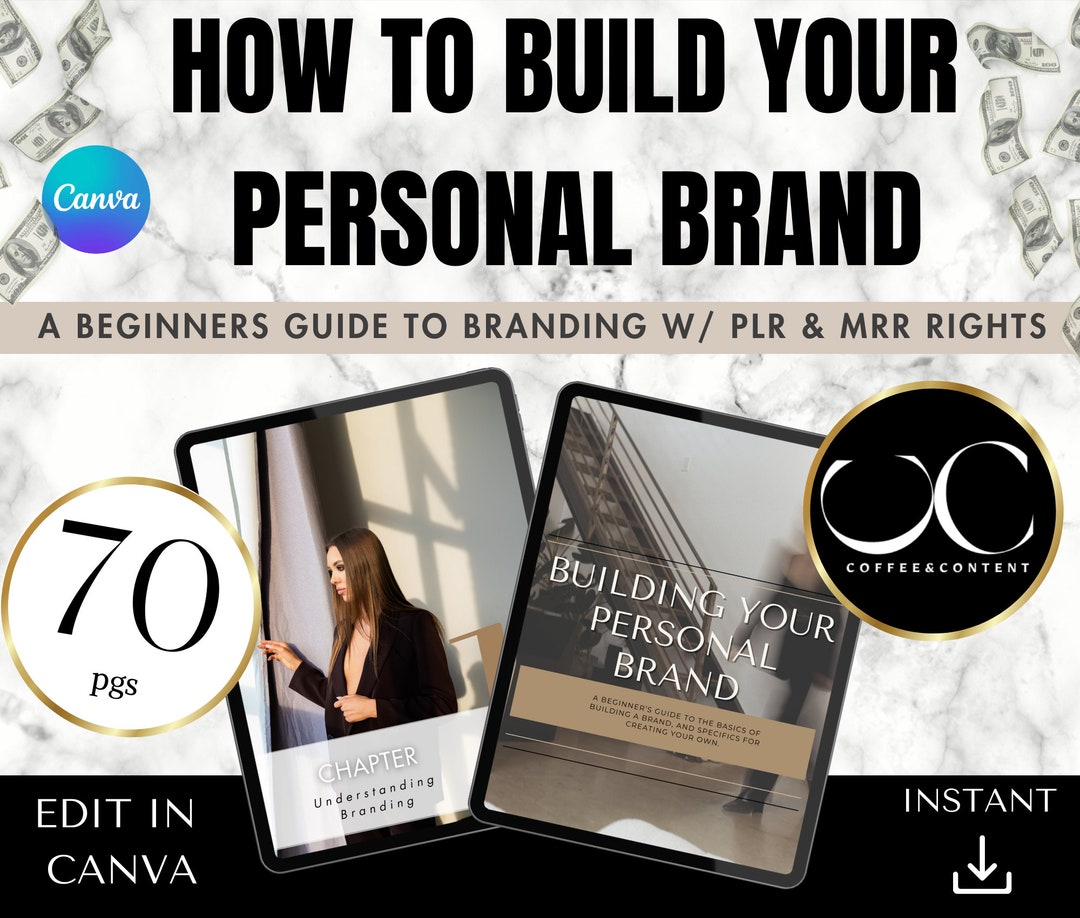 Personal Brand Guide: Branding, SEO, Advertising Ebook (MRR/PLR) - Etsy