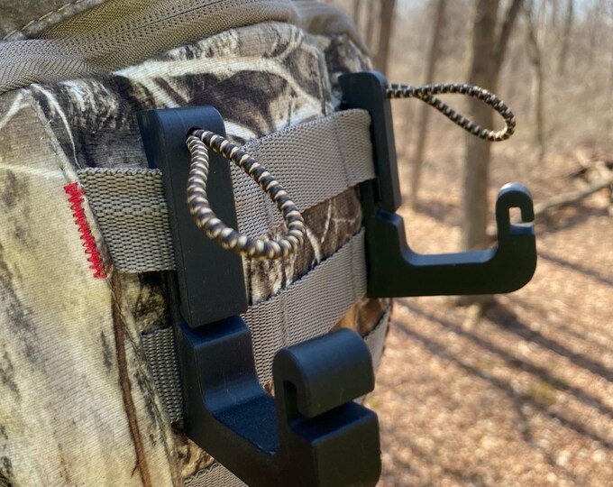 Molle Bungee Hook for Saddle Hunting/bow Hunting/climbing Sticks ...