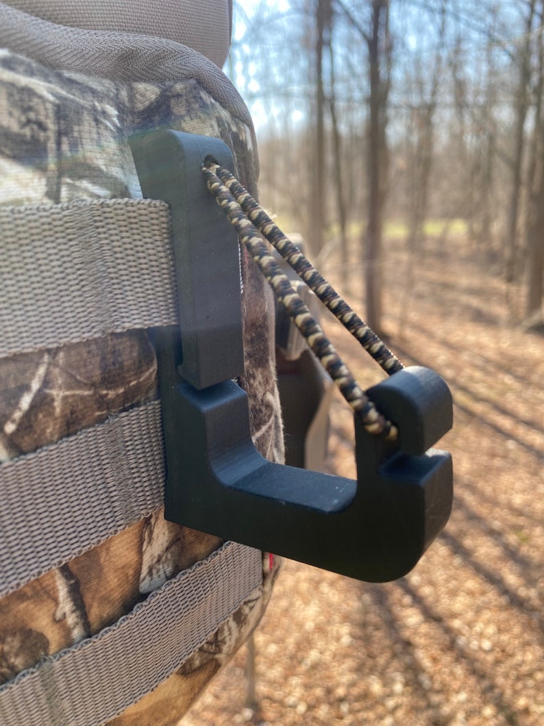 Molle Bungee Hook for Saddle Hunting/bow Hunting/climbing Sticks ...