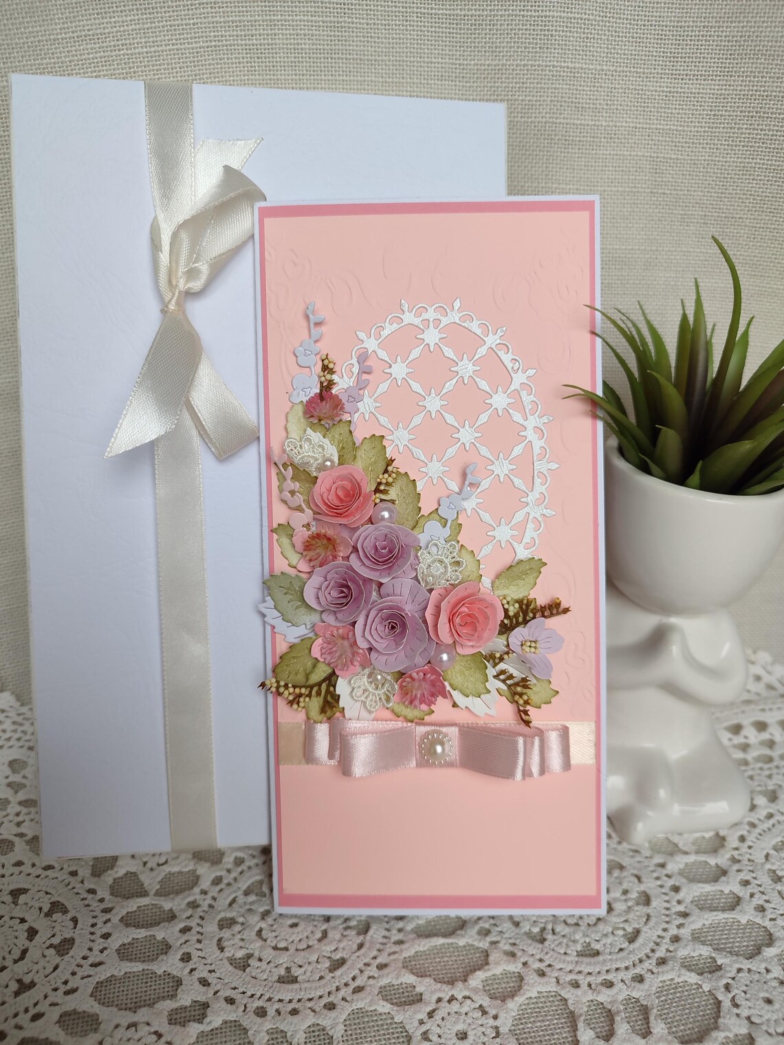 Handmade Greeting Card, Luxury 3D Card, Unique Greeting Card ...