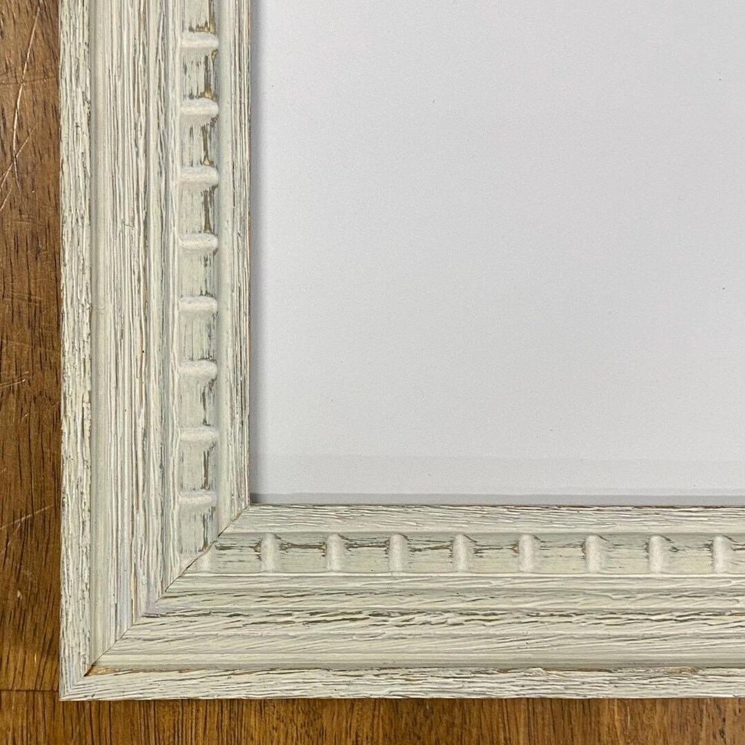 11x14 Distressed White Wood Frame for Picture Art Photo - Etsy