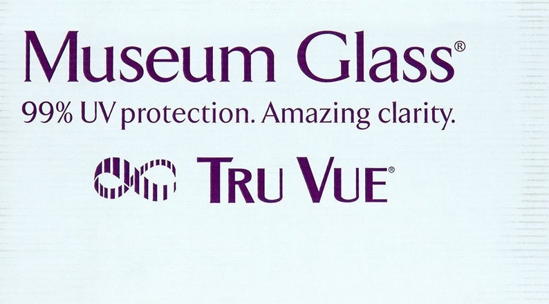 Museum Glass - Truvue Museum Glass Upgrade - UV Glass - Anti-reflective ...