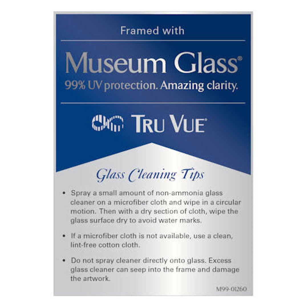 Museum Glass - Truvue Museum Glass Upgrade - UV Glass - Anti-reflective ...