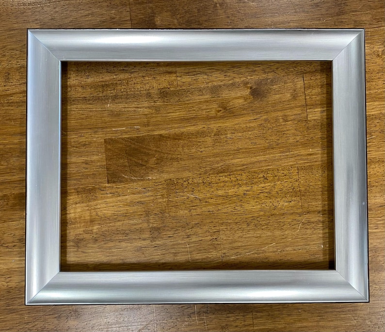 Silver Diploma Frame With Black and Silver Mat (8.5x11) - Etsy