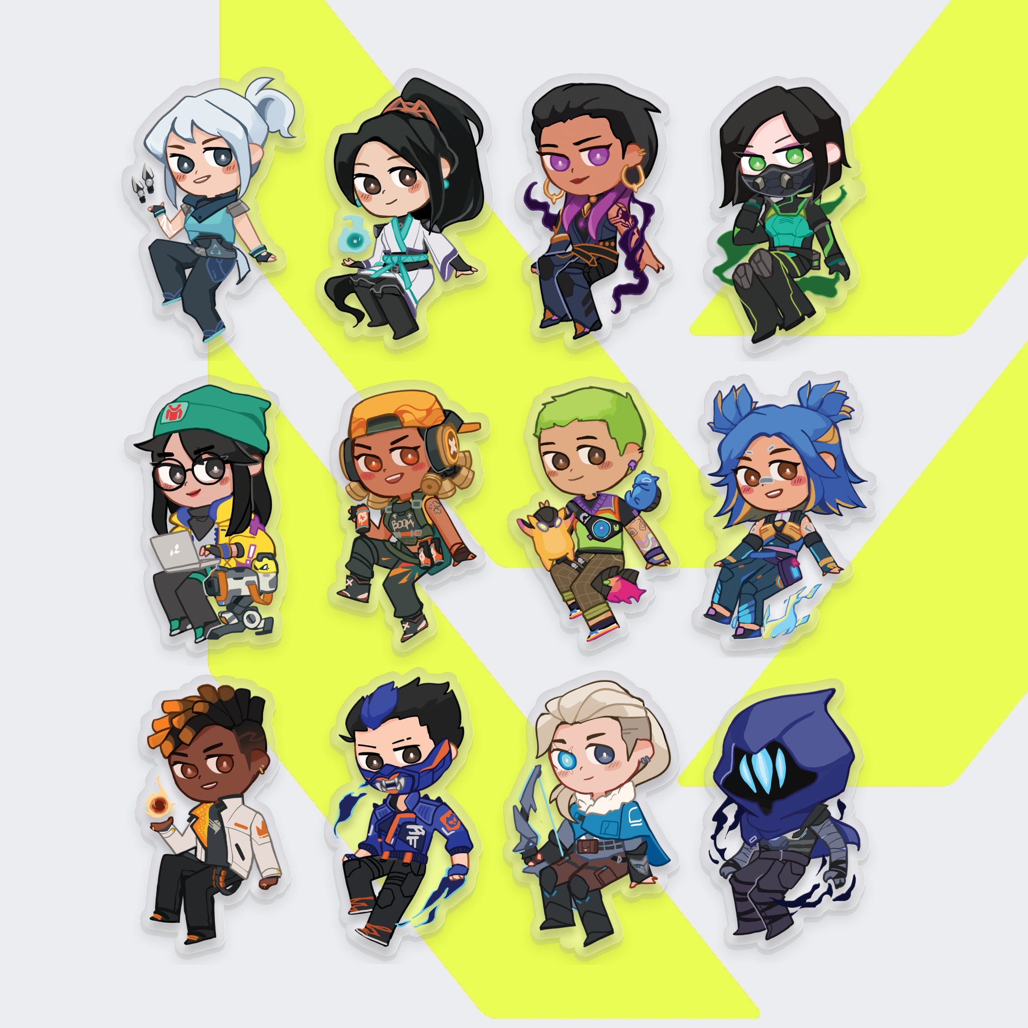 Valorant Reyna Agent Habilidades Ícones SVG PNG EPS pdf Figma Vector ...