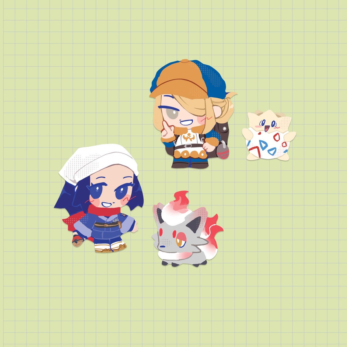 Pkmn | Legends Arceus Charms - Etsy
