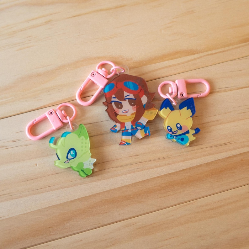 Pkmn | Ranger Pair up Charms - Etsy