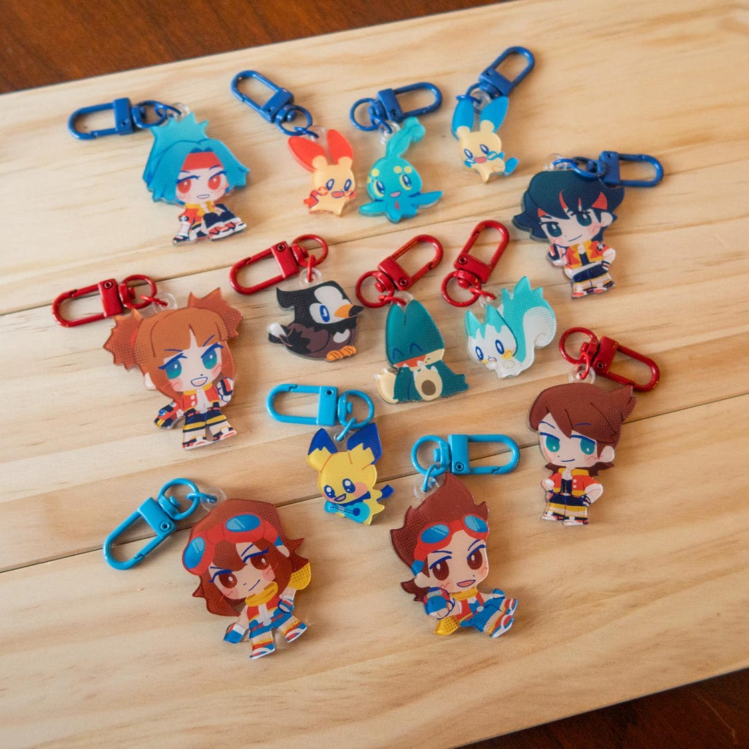 Pkmn | Ranger Pair up Charms - Etsy