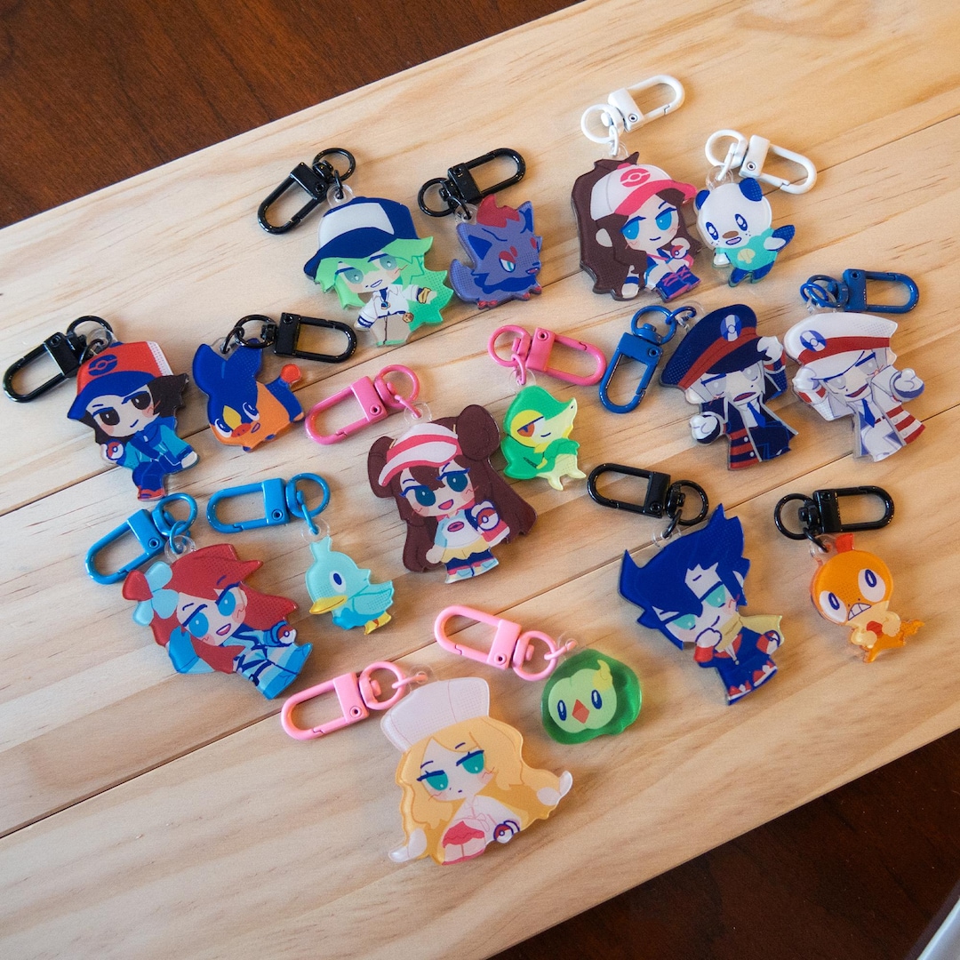 Pkmn | Gen 5 Pair up Charms - Etsy
