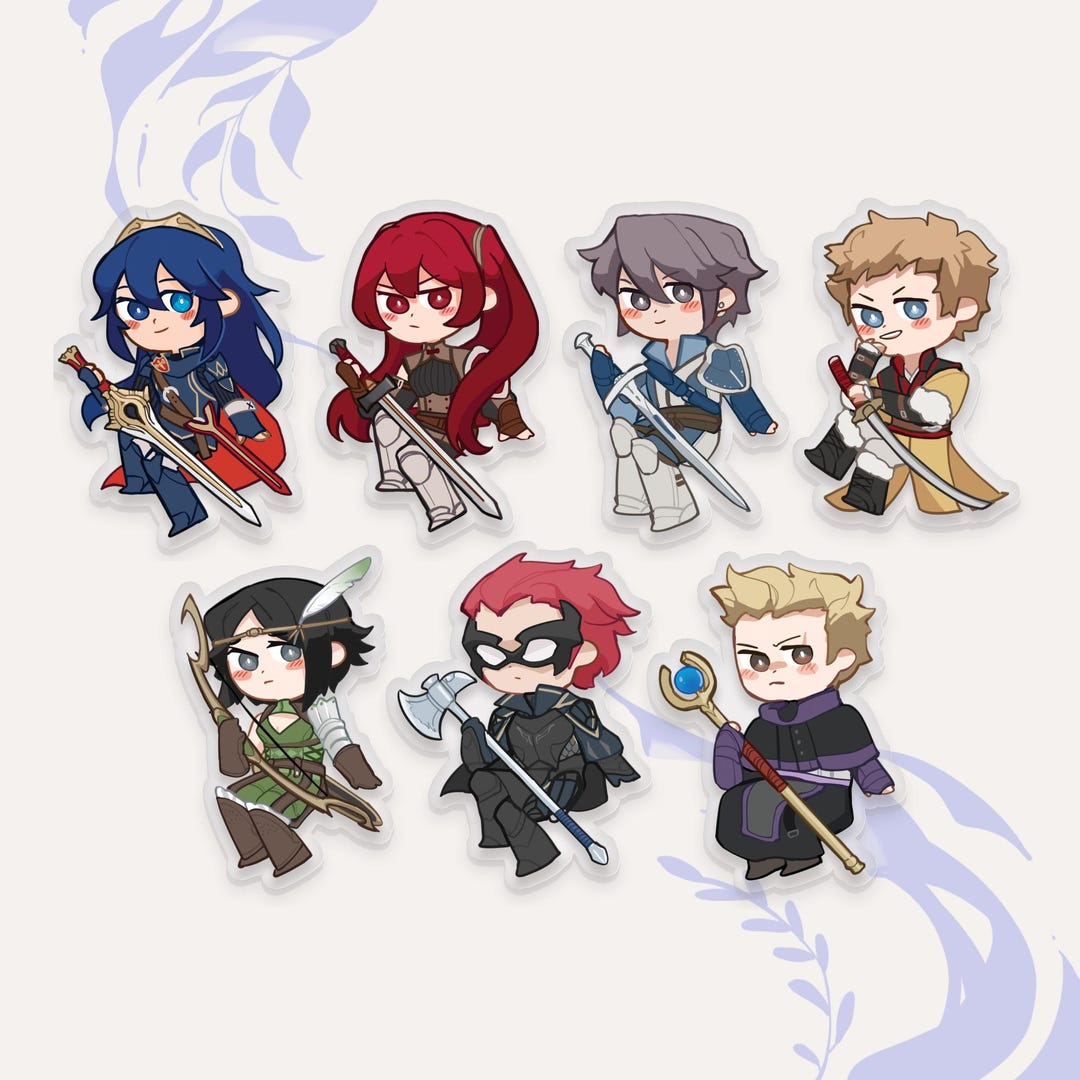 Fire Emblem | 2.5" Awakening Kids Charms | LAST CHANCE - Etsy
