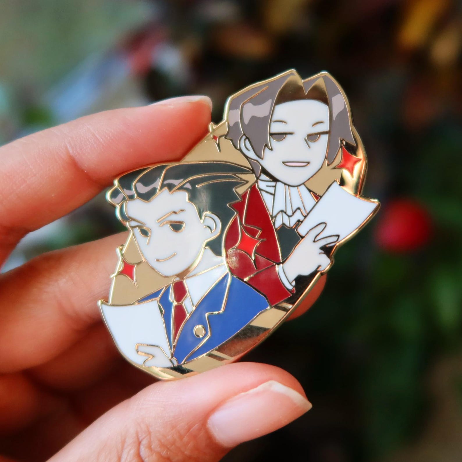 Ace Attorney | Take That! Enamel Pin - Etsy