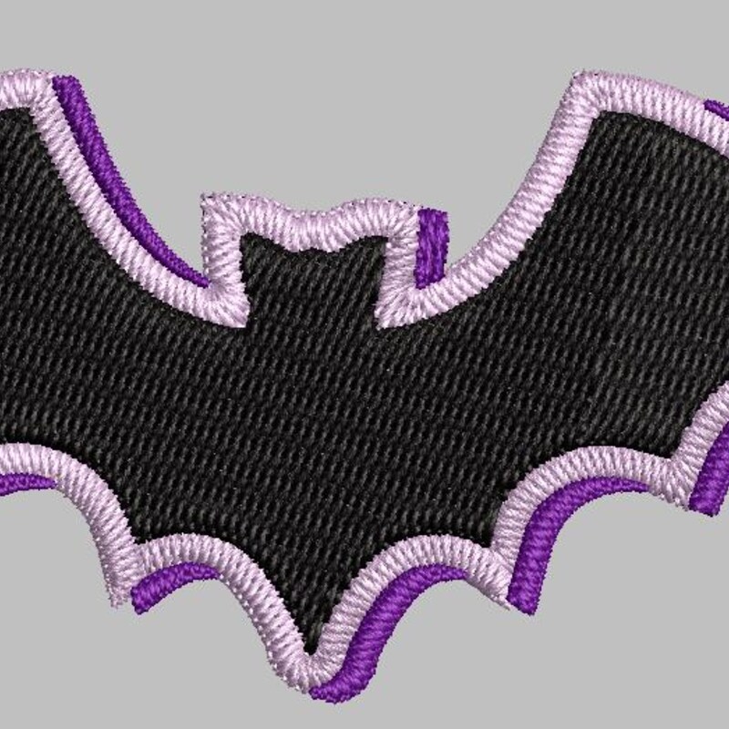 Bat Embroidery - Etsy