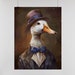 Royal Duck Canvas or Poster Animal Wall Art, Royal Duck Poster ...
