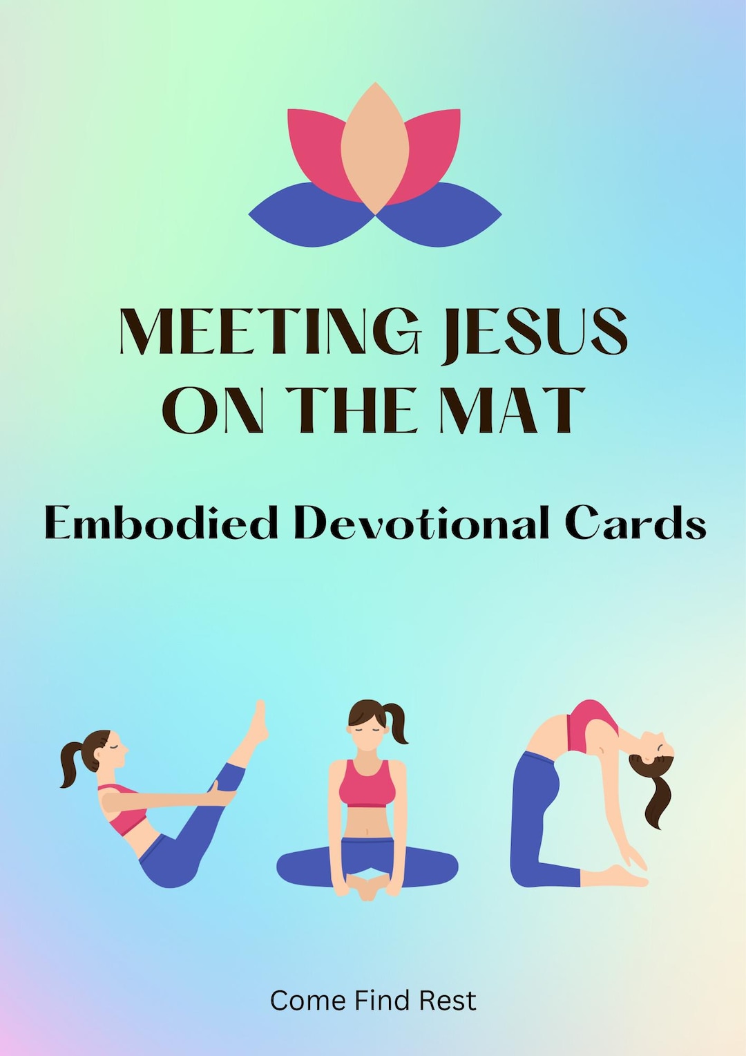 Meeting Jesus on the Mat: Embodied Devotional Cards - Etsy