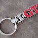 Gti Keychain Logo Metal Keyring Golf Mk7 Mk6 Mk8 Polo Car Accessories ...