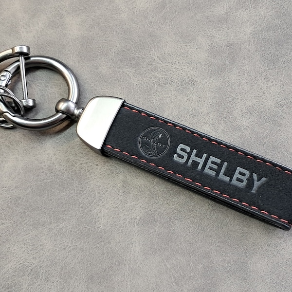 Shelby Logo Keychain - Etsy