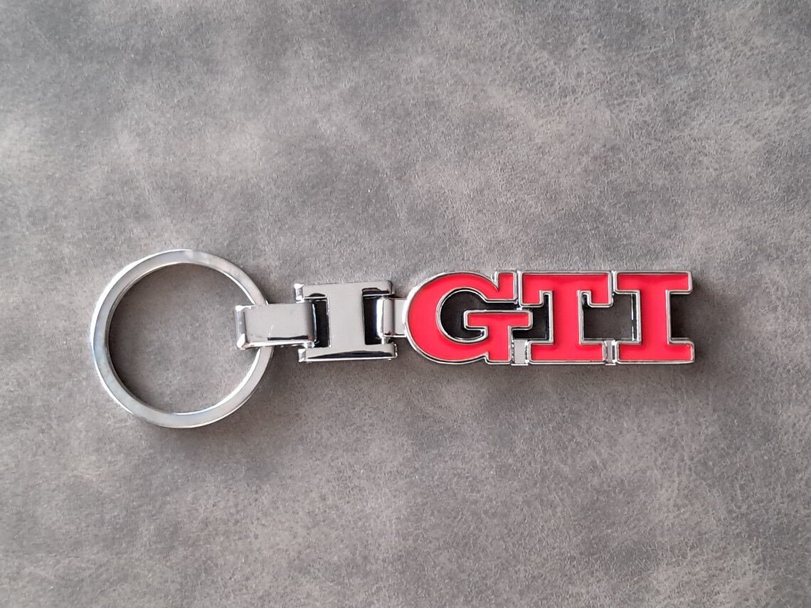 Gti Keychain Logo Metal Keyring Golf Mk7 Mk6 Mk8 Polo Car Accessories ...