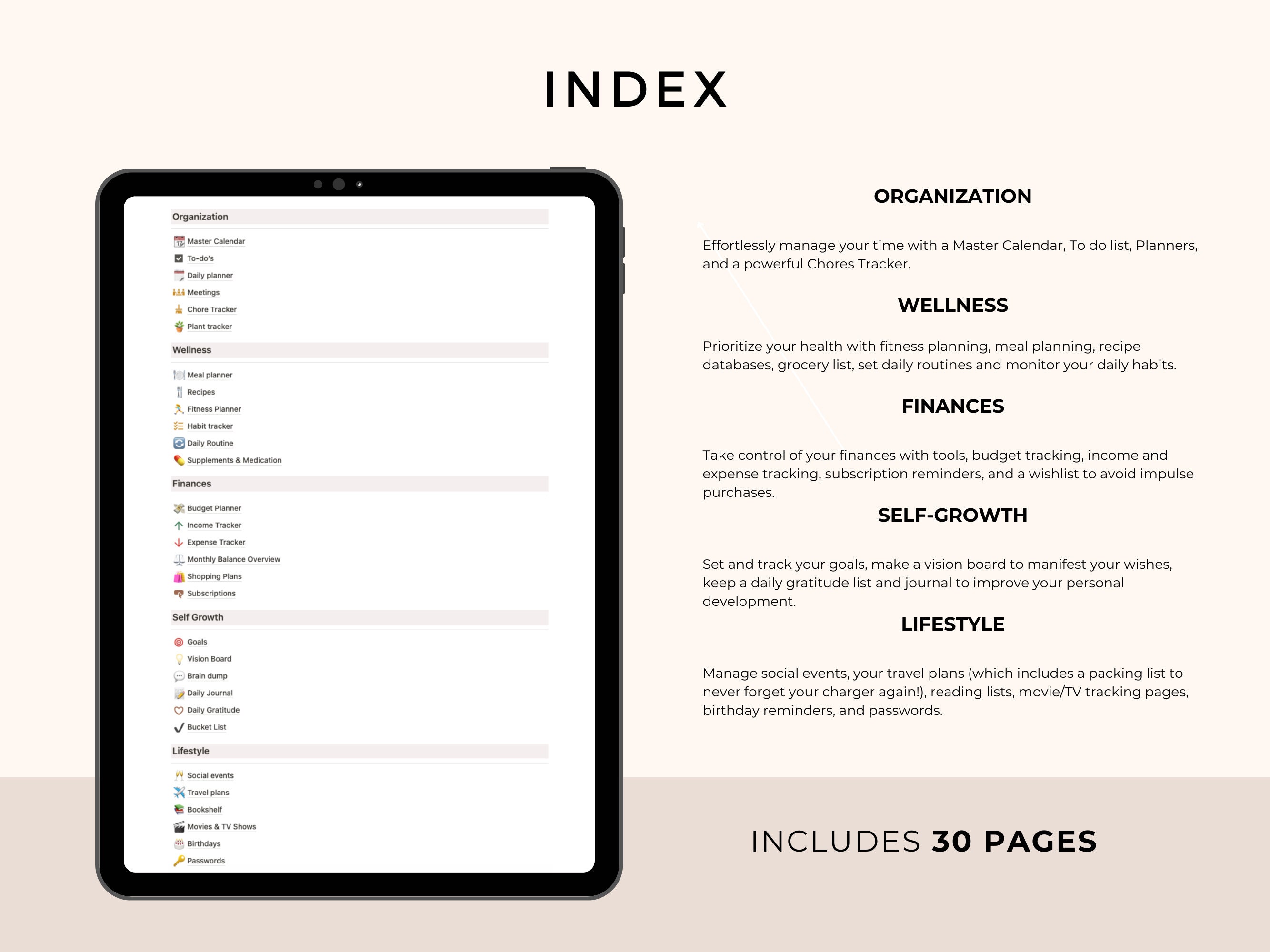 Ultimate Life Planner PLR Notion Template - Sell on Etsy PLR Digital ...