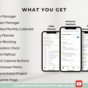 Project Management Notion Template Project Manager Task Manager Daily ...