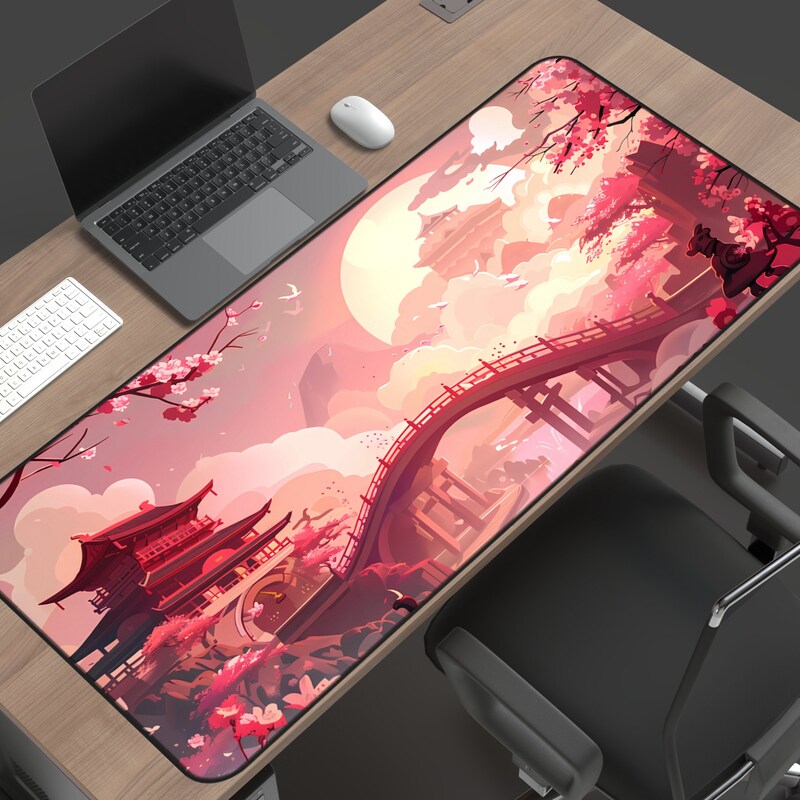 Sakura Desk Mat - Etsy