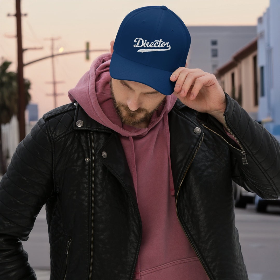 Director Hat, Film Crew Cap, Filmmaker Gift, Navy Embroidered Movie Set ...