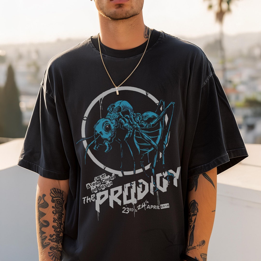 The Prodigy Tshirt Vintage Concert Tee Electronic Punk Music Event 2010 ...
