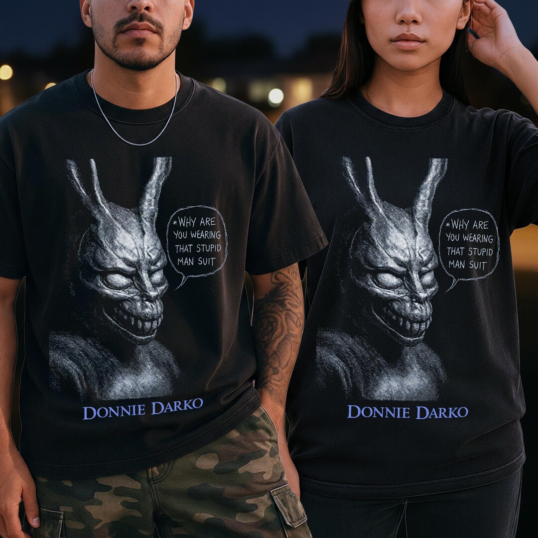 Donnie Darko Shirt: Frank Bunny Cult Movie Cotton Tee - Etsy