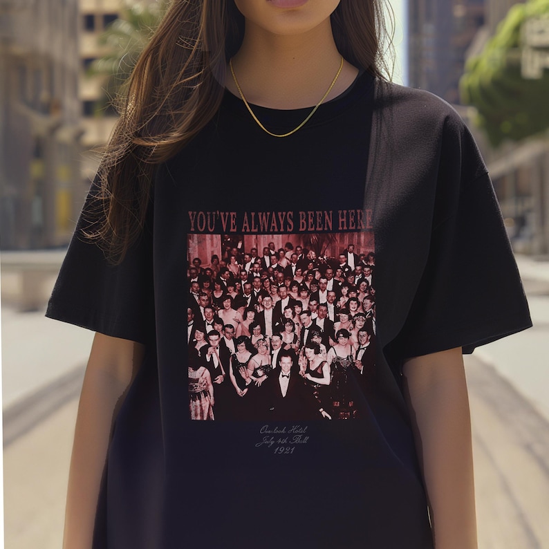 The Shining T-shirt: Overlook Hotel July 4th Ball 1921 - Horror Movie ...