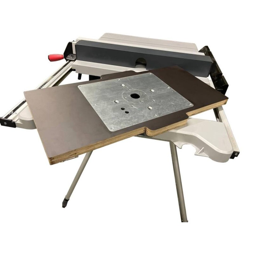 Freestafelblad voor Metabo TS 254 tafelzaag Triton TRA001 MOF001 frees ...