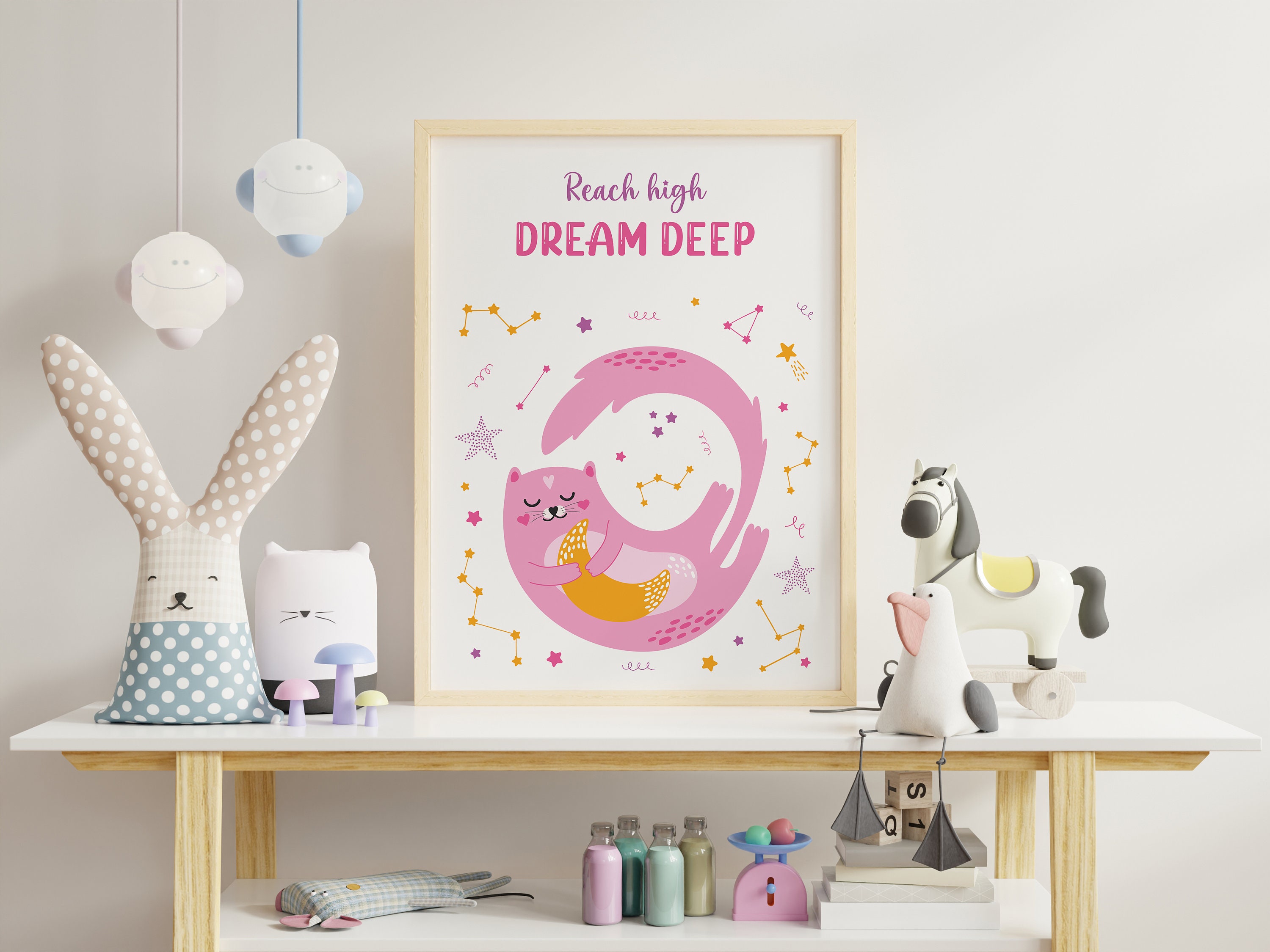 Set of 3 Positive Posters for Kids, Printable Motivational Wall Art for ...