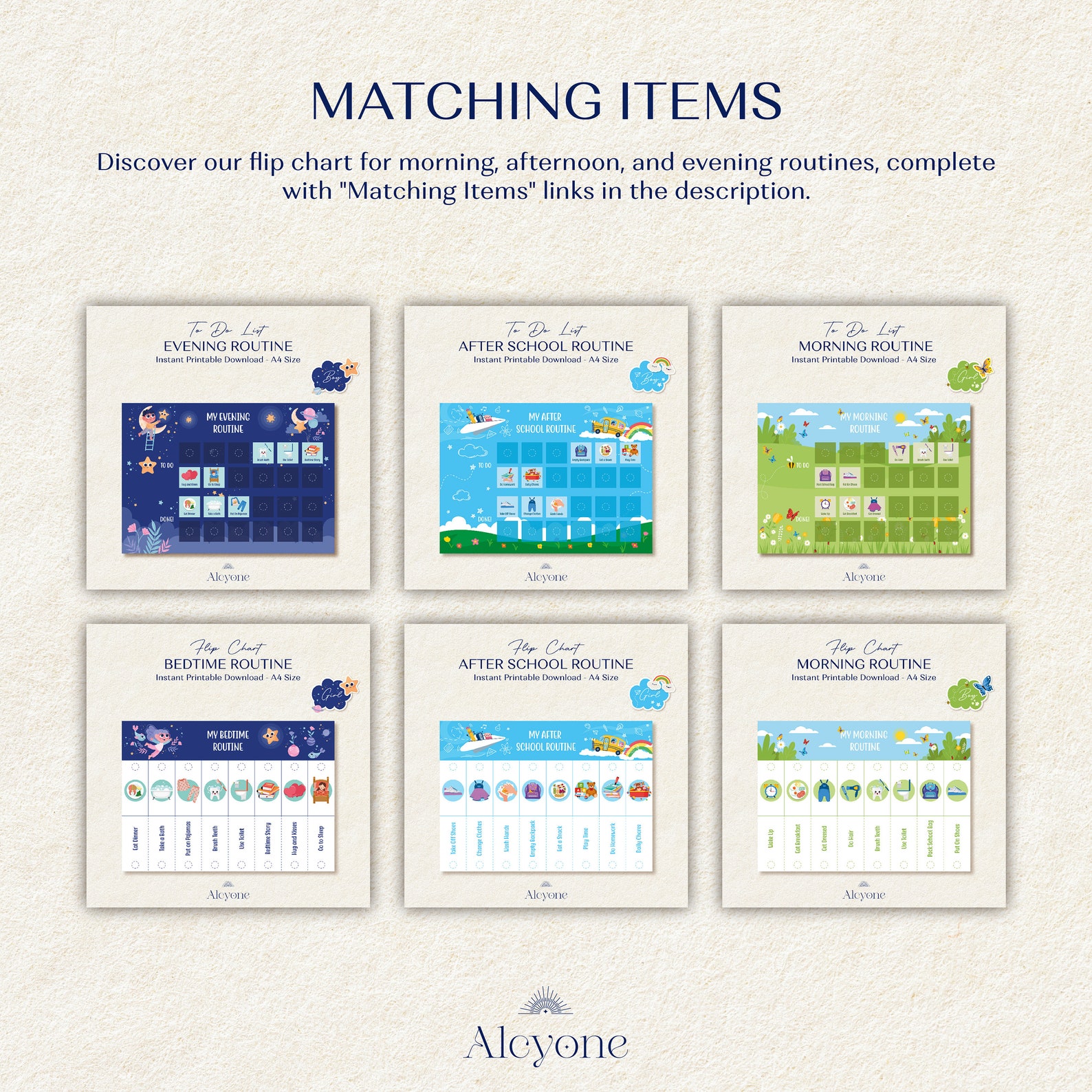 Kids After School Routine Chart, Printable Afternoon Checklist, After ...