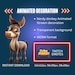 Happy Cartoon Nerdy Donkey Stream Decoration, Twitch Animated Overlay ...